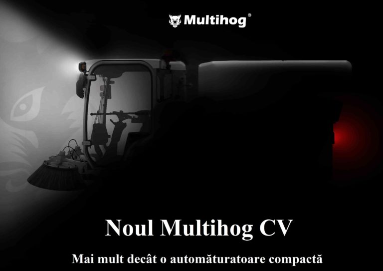 Noua automăturatoare compactă Multihog CV - Best Tools